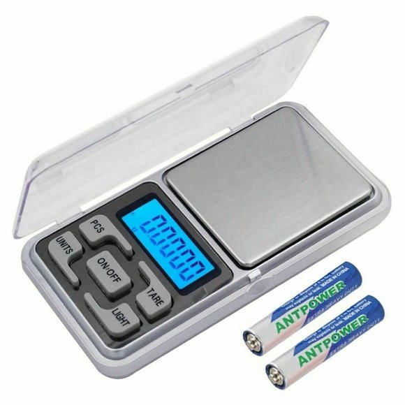 Office | New Jewelry Scale Portable Pocket With Backlight Batteries ...